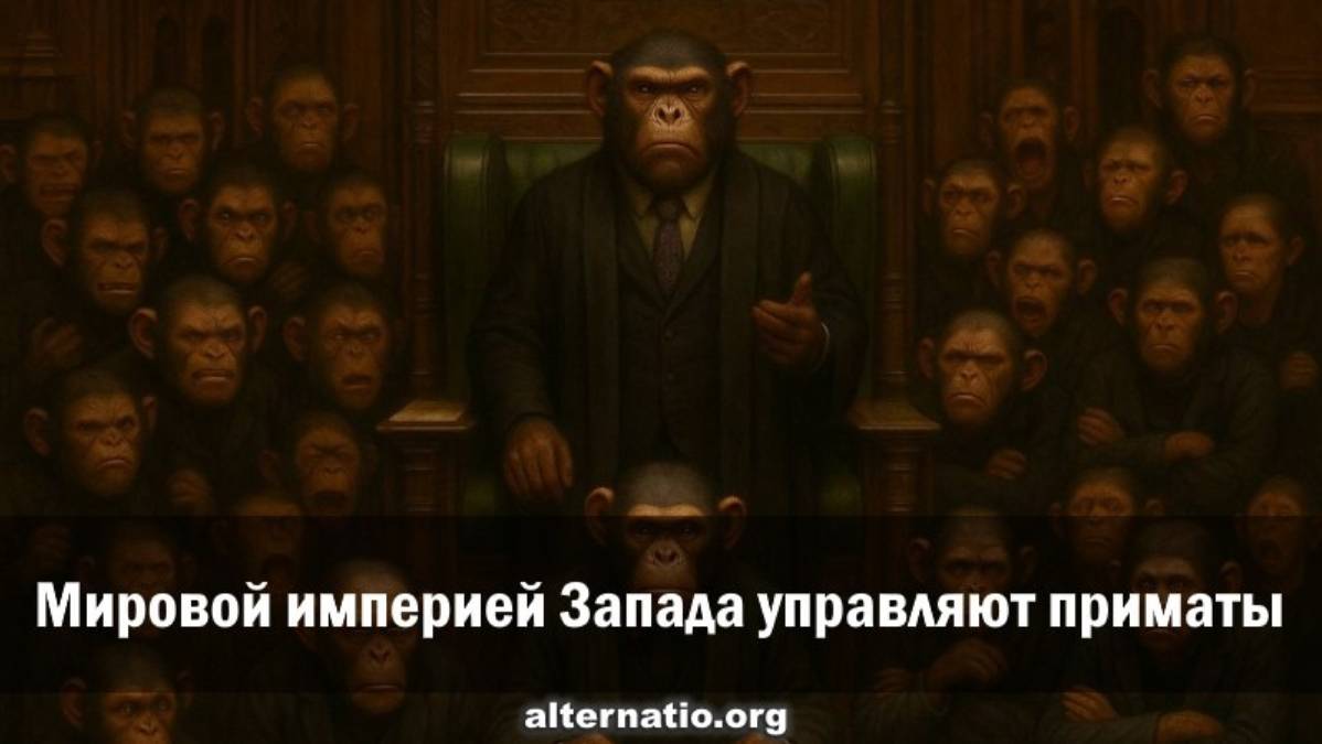 Андрей Ваджра: Мировой империей Запада управляют приматы