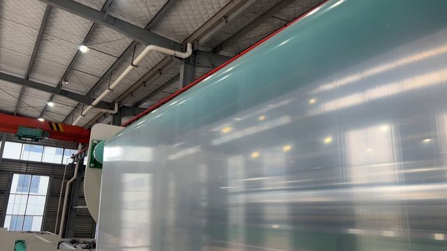 Экструдер для производства однослойной рукавной плёнки SD-H65-1200 (тестовый запуск №1)