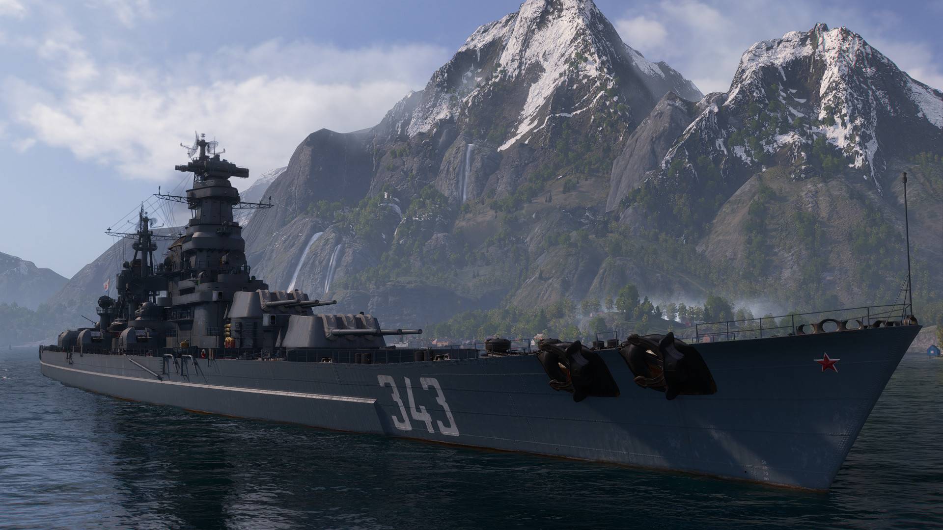 Мир кораблей. Случайный бой №7.