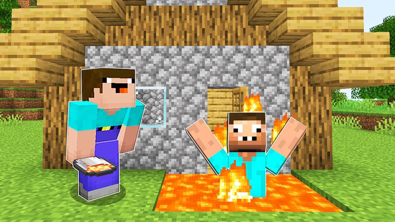 САМЫЕ СМЕШНЫЕ ПРАНКИ НУБА НАД ПРО В МАЙНКРАФТ ! НУБИК И ПРО ПРАНКИ ТРОЛЛИНГ ЛОВУШКА В MINECRAFT