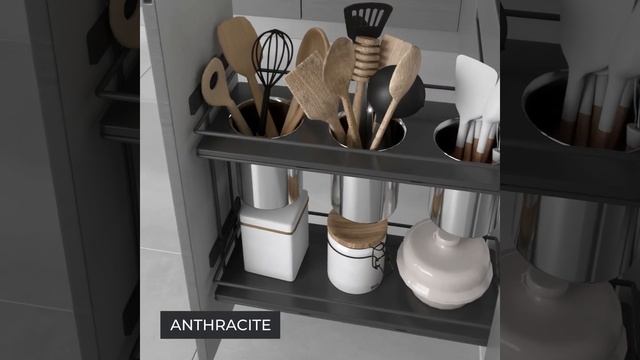 Бутылочница Starax для столовых приборов двухярусная S-2651- S-2652