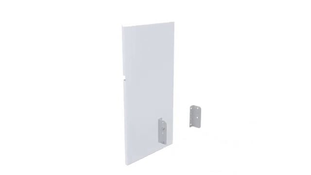 Ведро мусорное с креплением на фасад с доводчиком