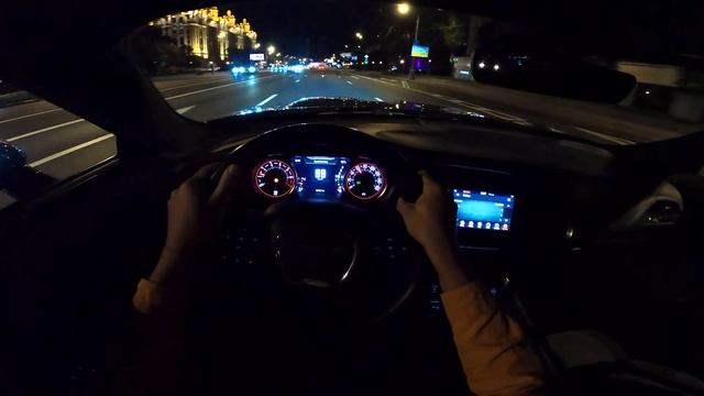 2017 Dodge Challenger SXT / Додж Челленджер СХТ 3.7 Турбо автомат 309 л.с. | Ночной тест-драйв