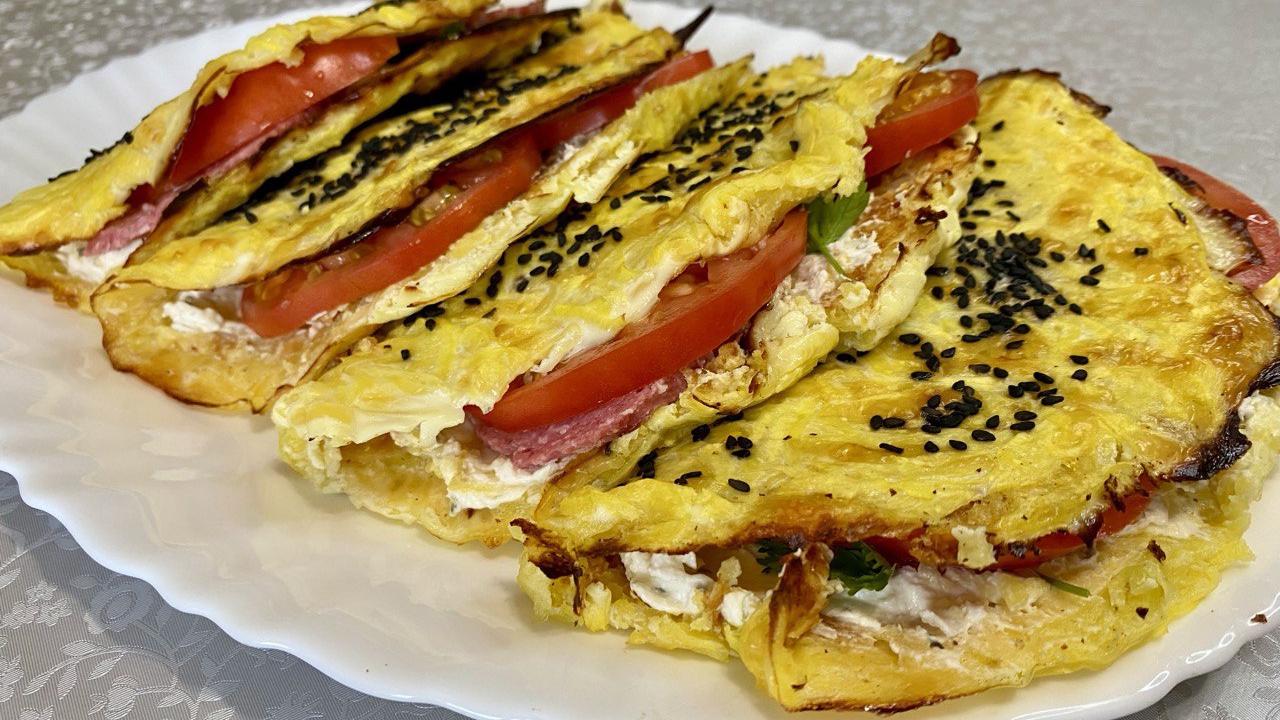 Кабачковые лепешки с начинкой.Без муки.