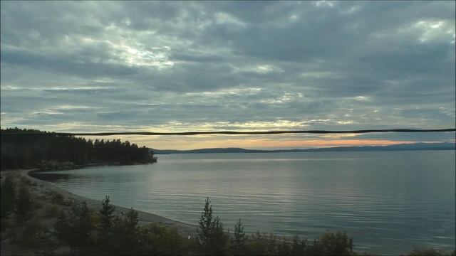 Из поезда, фрагменты - Нива, Хибины, Имандра. 02.09.25.