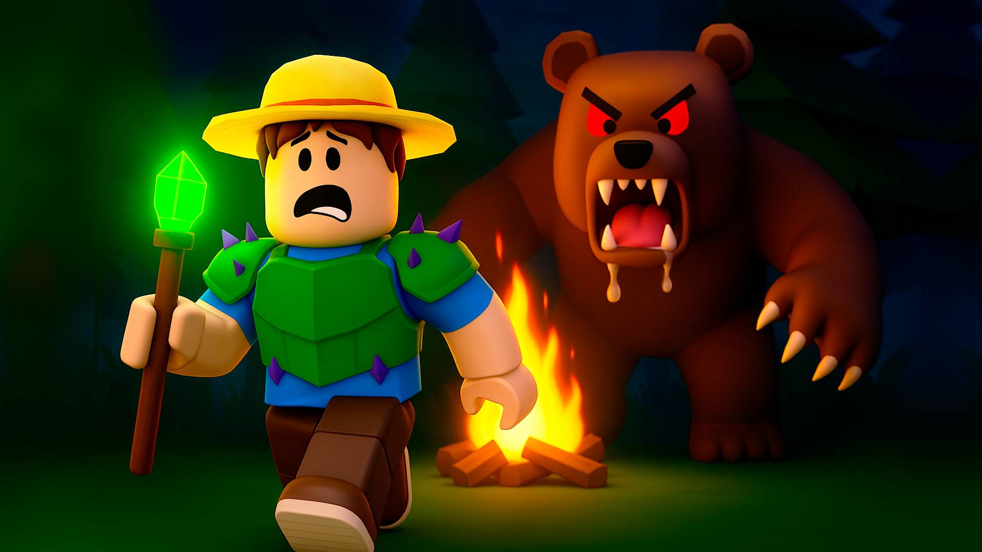 99 НОЧЕЙ В ЛЕСУ ЗА МАСТЕРА ЯДА В РОБЛОКС!