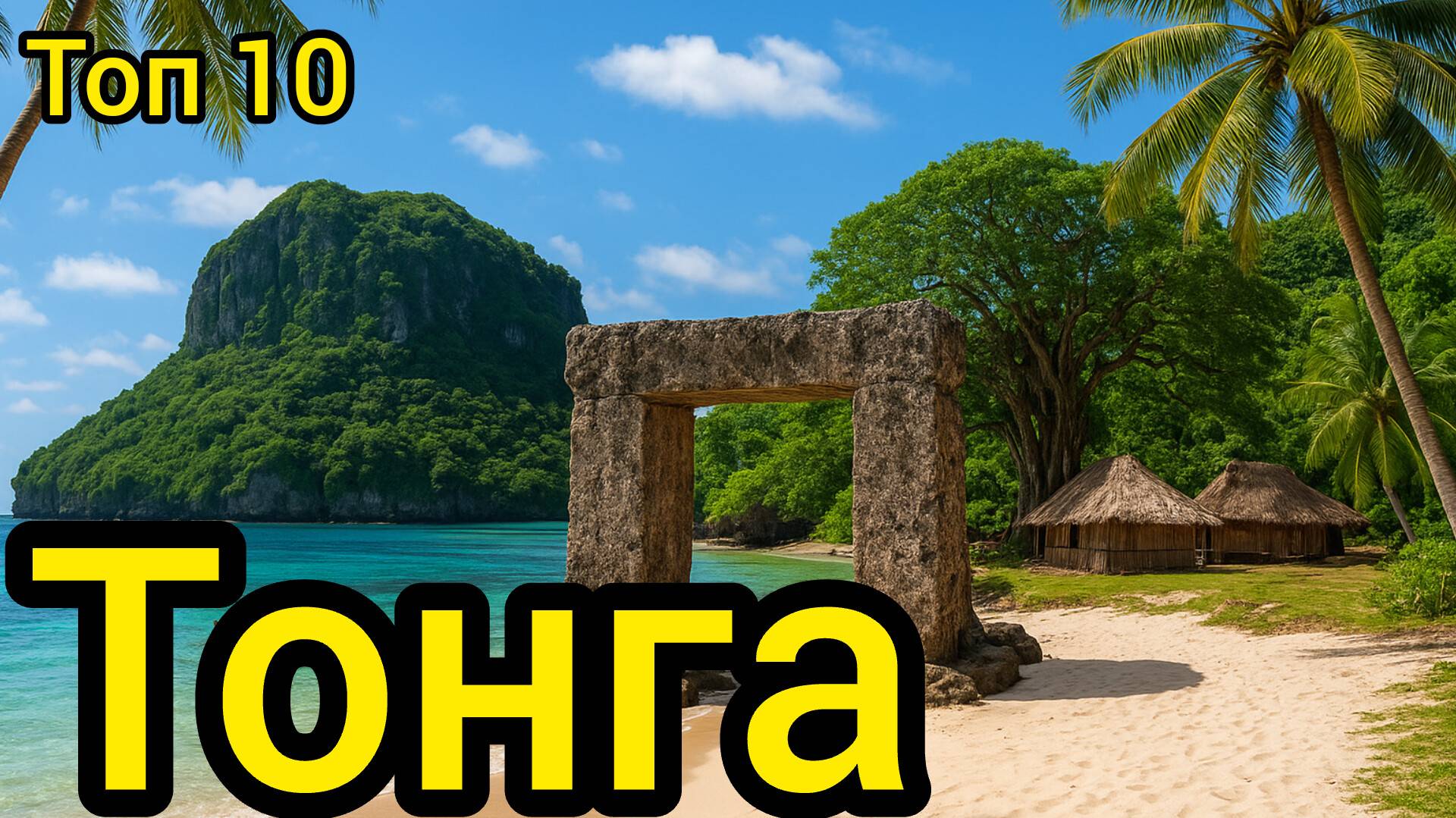 Топ 10 | ТОНГА : Удивительные места