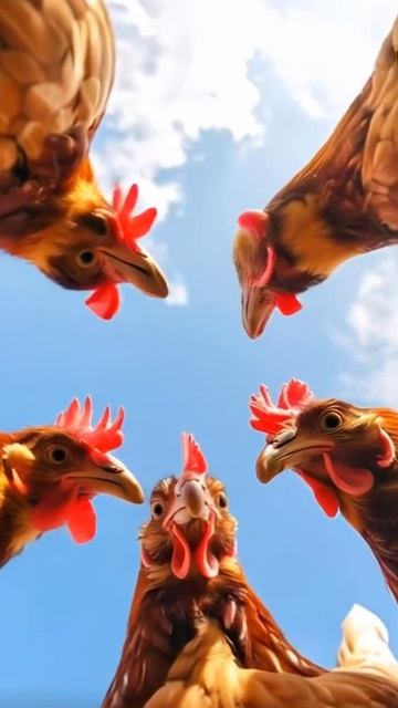 Весёлые курицы