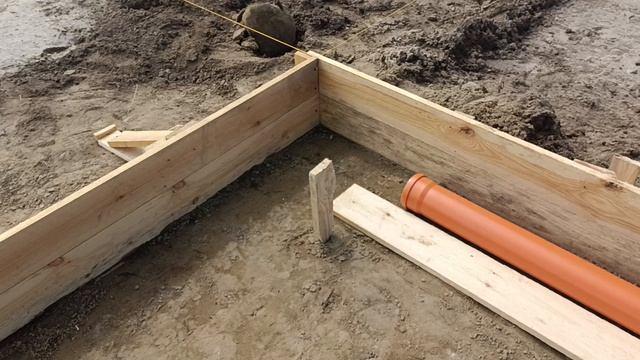 Этапы строительства дома на 188м² в поселке Янтарный Калининградской области