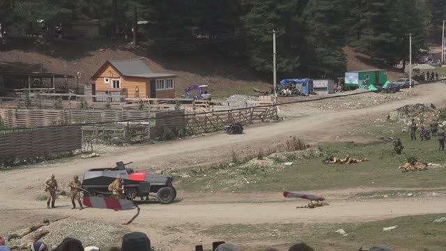 АРХЫЗ ..реконструкция сражения 1942 г.