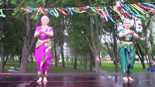 ПУШПАНДЖАЛИ | Стиль Бхаратанатьям | Студия БХАРАТ | Тверь | Дни Индии | Москва