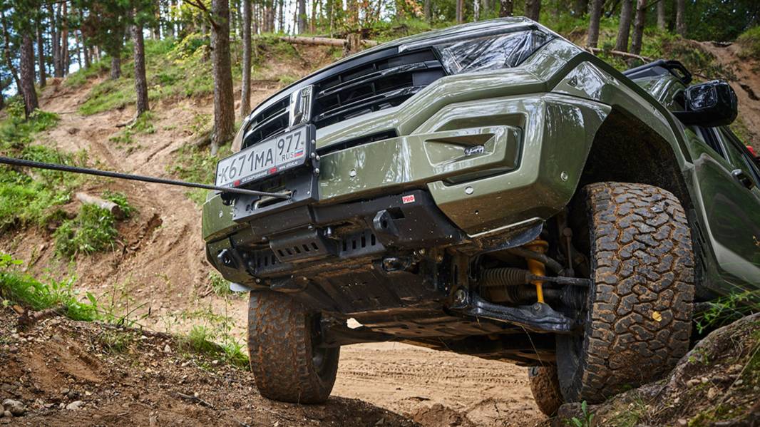 Tank 400: ставим силовую площадку РИФ под лебёдку