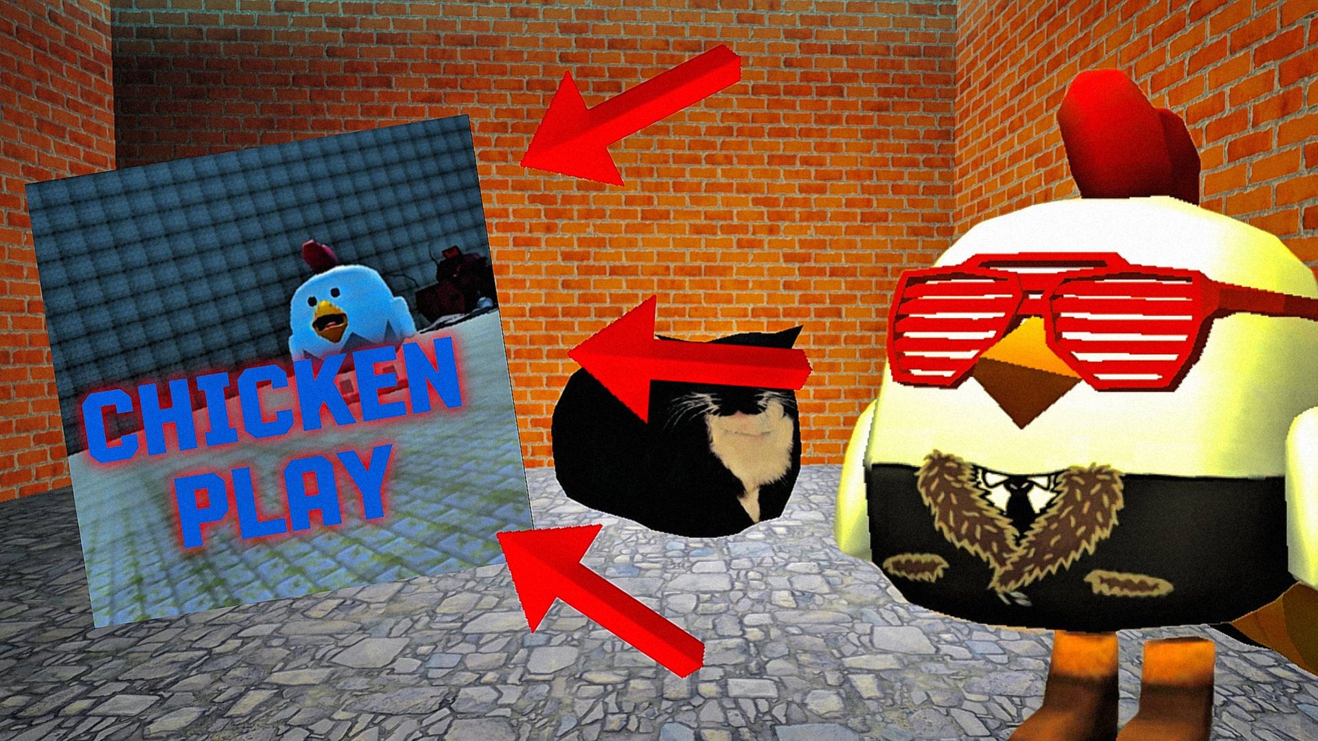 ✅Chicken Play в роблокс! Играю в мою игру в ROBLOX