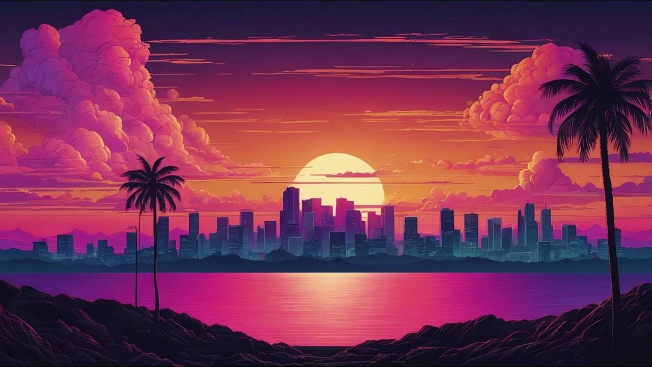 ＮＩＧＨＴＦＡＬＬ　ＳＵＮＳＥＴ // Outrun, Chill, Vaporwave