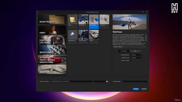 5 - Unreal Engine Project Setup