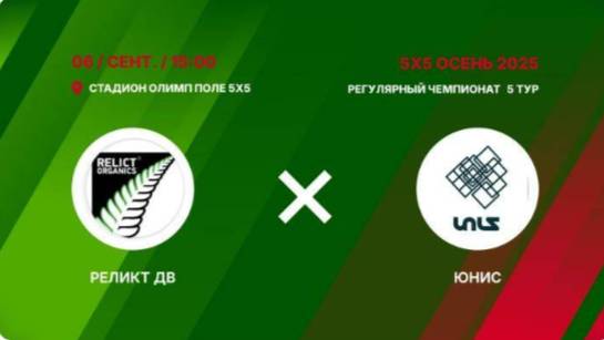 РЕЛИКТ ДВ 2 - 3 ЮНИС. ОЧЕРЕДНОЙ КАМБЭК. РБФЛ. 06.09.2025Г.