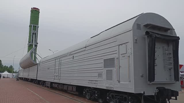 БЖРК "Молодец" как главный экспонат музея железных дорог