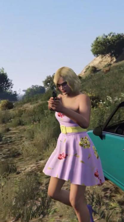 GTA V фильм. Сериал "Стреляй первым" серия 1. На русском языке.