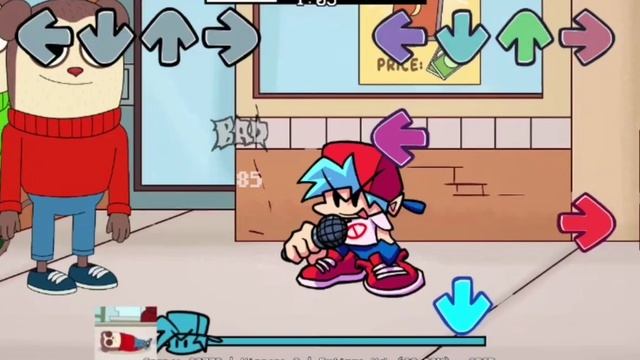 Я играю в friday night funkin mod max design pro.