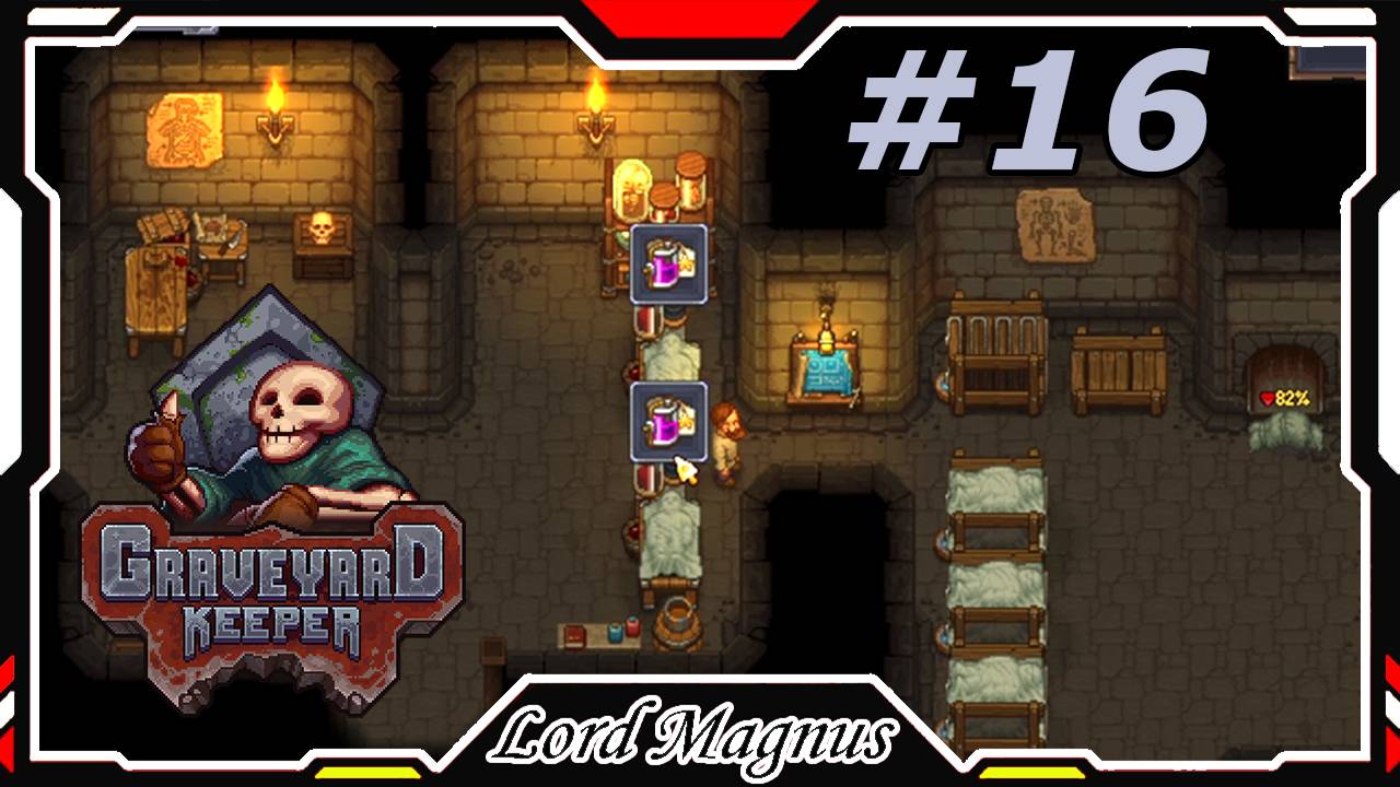 💀Graveyard Keeper🔨 - Прохождение. #16 Купил мясную печать. + Ввожу первые инъекции для трупов!