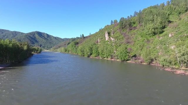V международная школа молодых ученых - алтаистов и тюркологов. Вид с неба