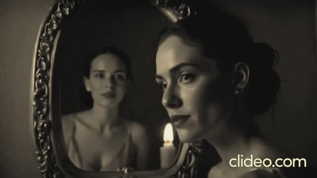 Опять эти тени у зеркала.