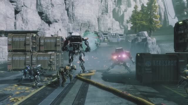 Titanfall 2 NPC battle