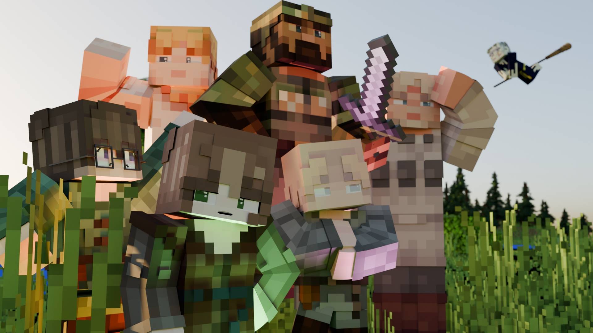 ХРОНОСКИТАЛЬЦЫ - 11 СЕРИЯ | БЕЛОГОРЬЕ И РЫНОК СКАЗОК - Minecraft сериал