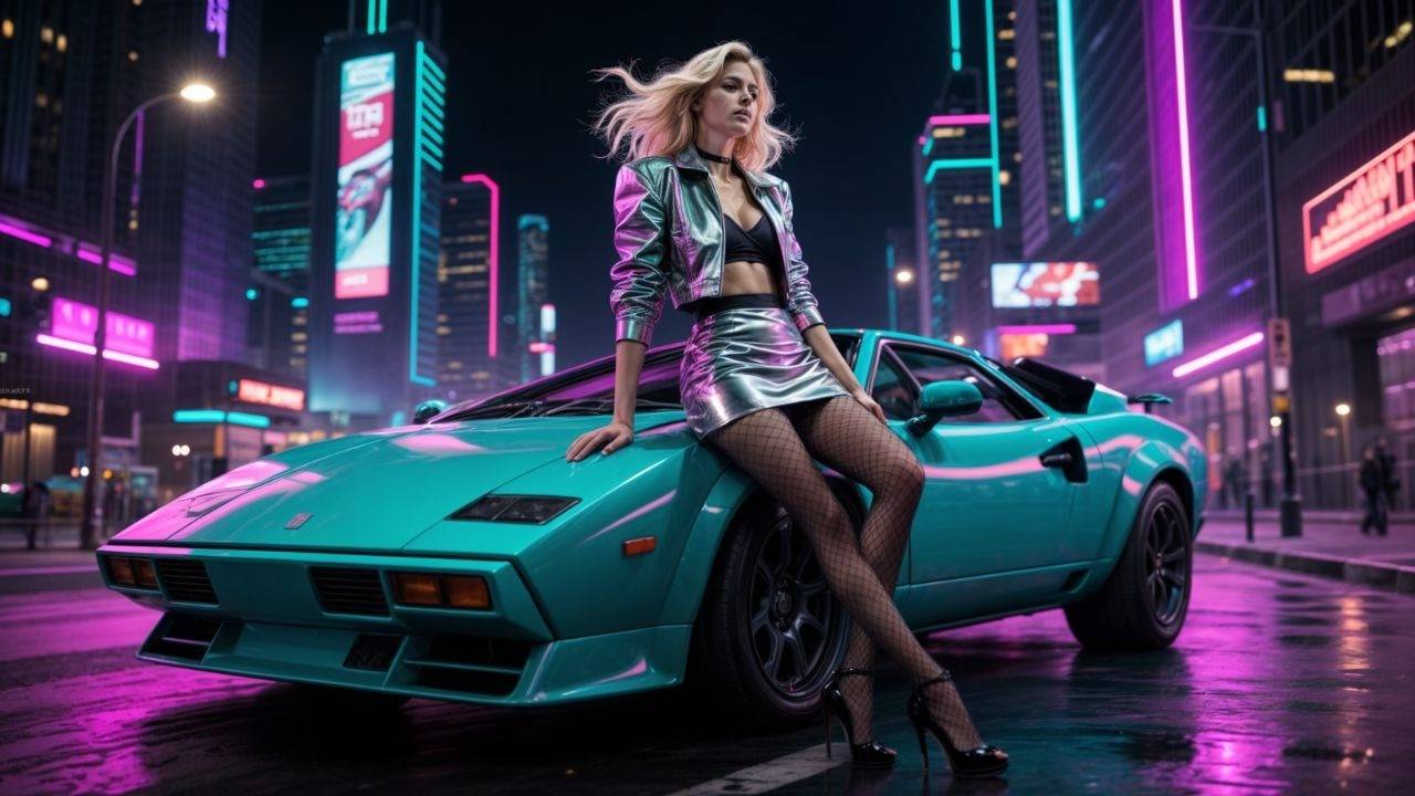 Endless Neon Roads – Shadow Lights // Synthwave Journey