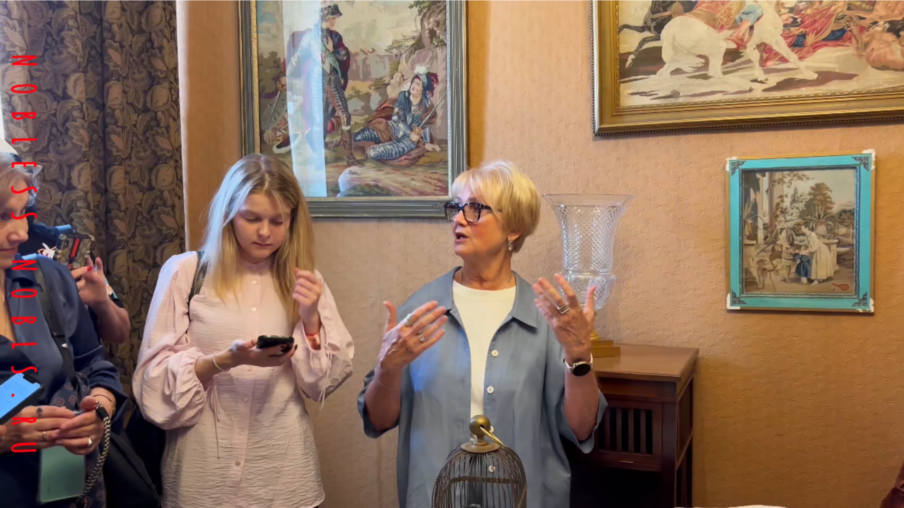 О Сергее Образцове и Вл.Немировиче-Данченко - Наталья Филиппова на открытии музея после реставрации