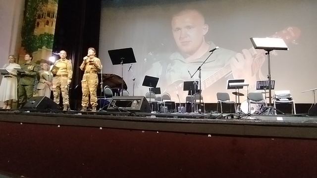 Шаповалов Егор на сцене киноконцертного зала "Эльдар" г. Москва