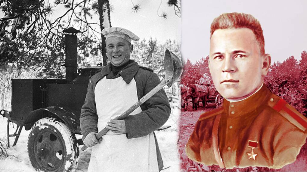 1 против 30 Немцы помешали кашевару резать лук но он резко выскочил из хаты и выбил их из деревни