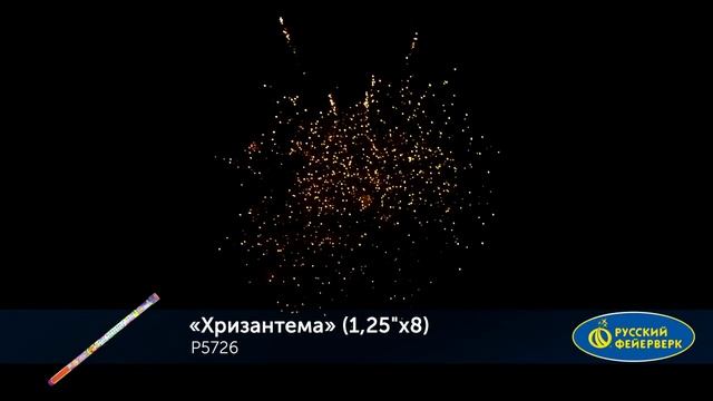 P5726 Римская свеча Хризантема 8 х 1.25
