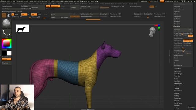 3_2. Zbrush Basic Interface and How to Navigate It