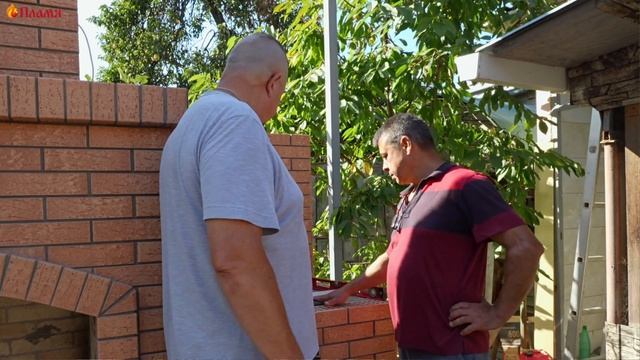 Камино-мангал в Майкопе Как установить чугунную плиту