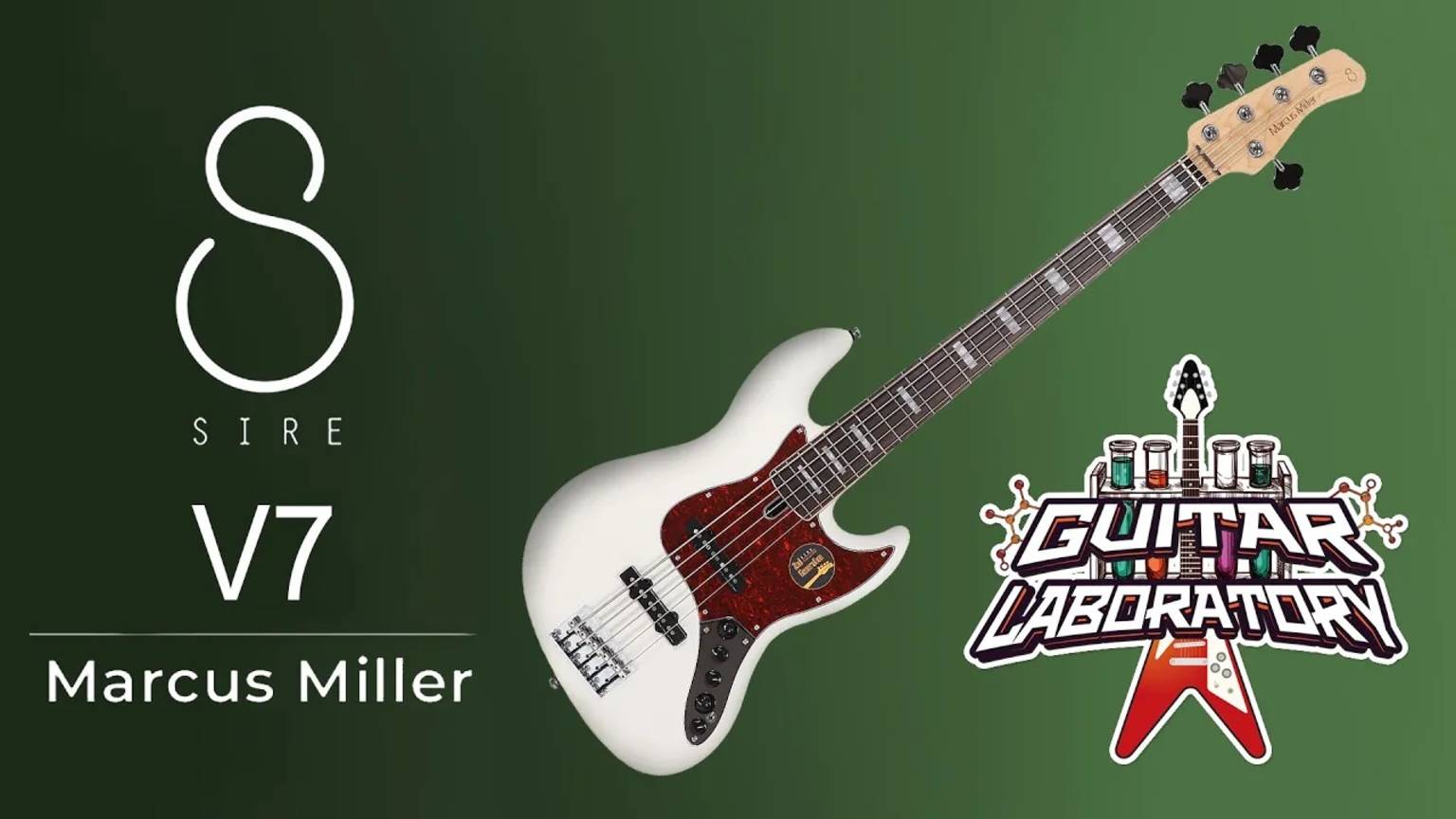 Бас-гитара 5 струн SIRE V7 Alder-5 (2nd Gen) - звучание Маркуса Миллера