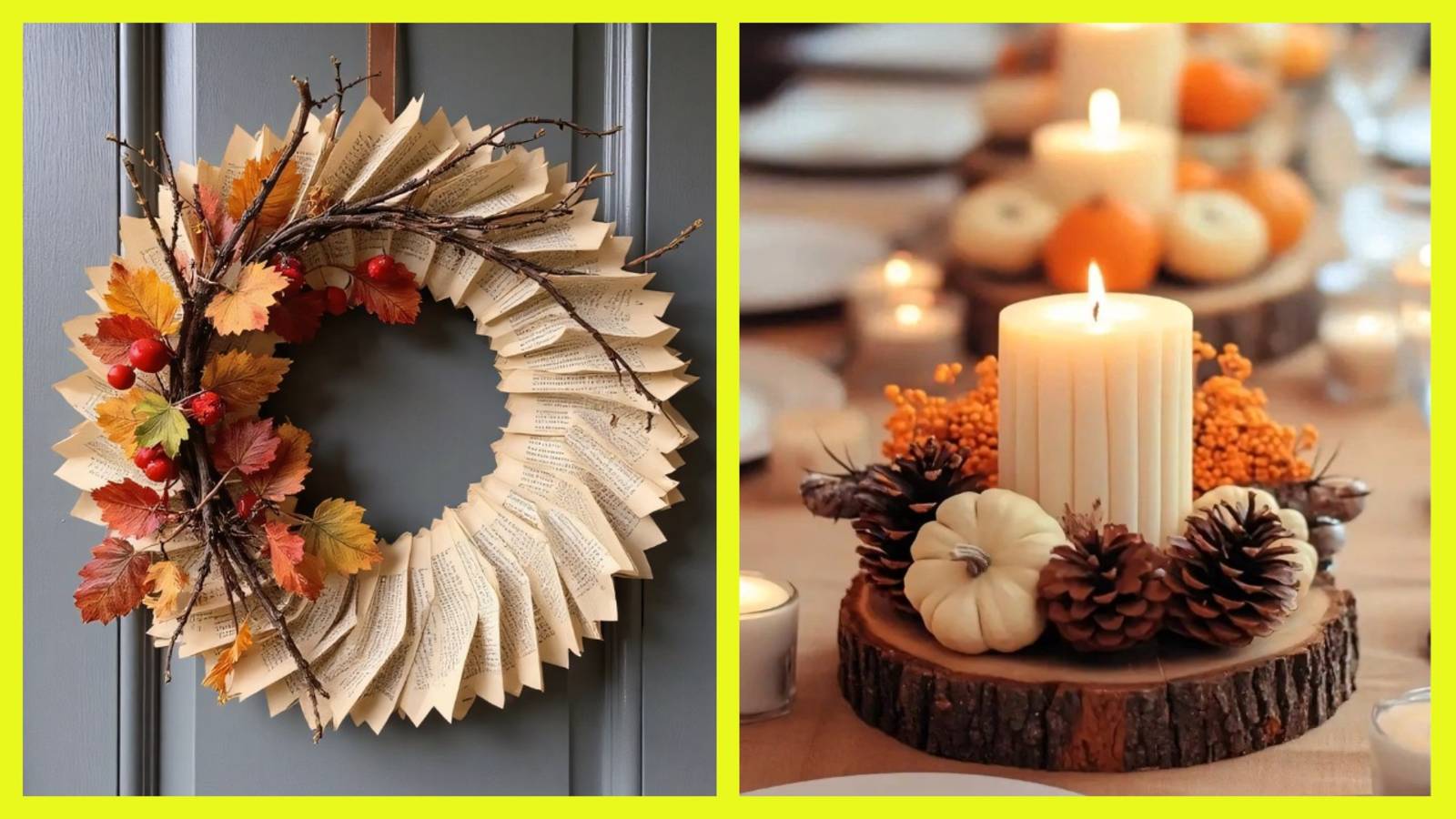 Осенний декор: идеи для преображения вашего дома 🍂🍁🎃