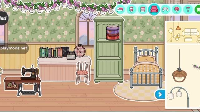 ТОКА БОКА🥰💝 ОБУСТРАИВАЮ СВОЮ КОМНАТУ В ГОРОХОВОМ ДОМЕ🏡