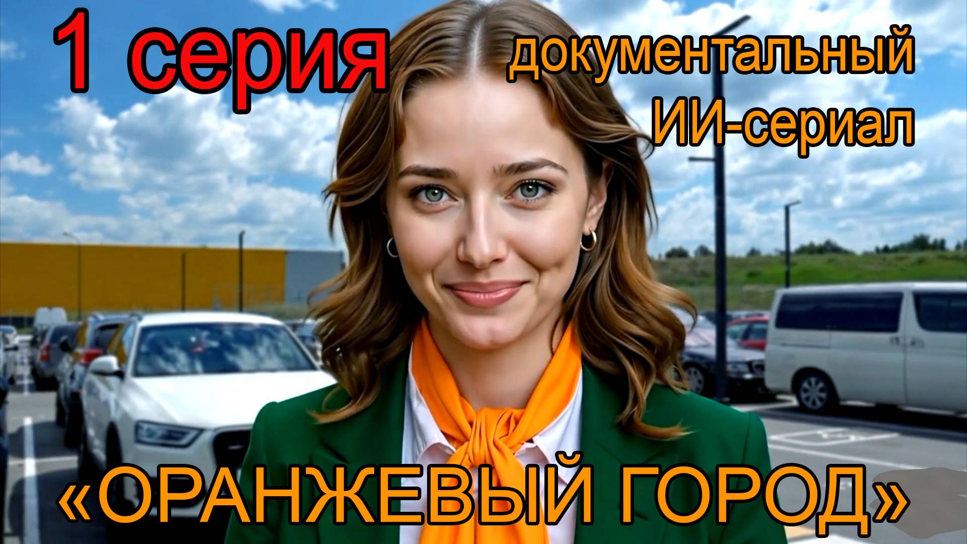 1-я серия первого в России документального ИИ-сериала "Оранжевый город", HD, "Logistics Partners".