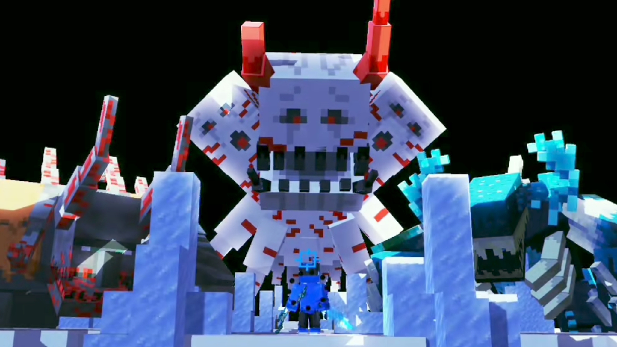 Майнкрафт Анимация: 3 БОССА