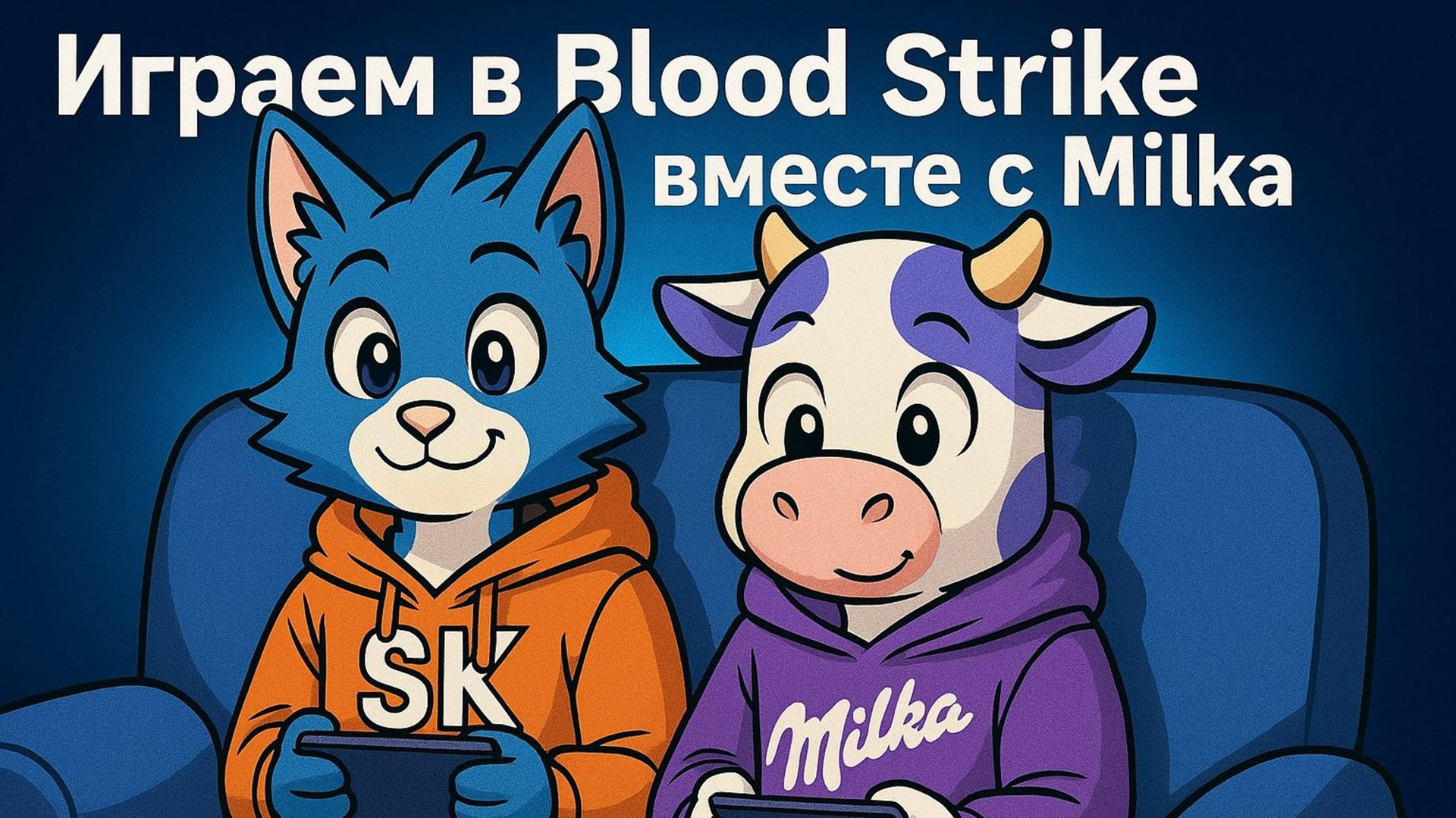 ИГРАЕМ В BLOOD STRIKE С MILKA!!! | СТРИМ! | Skorboshi