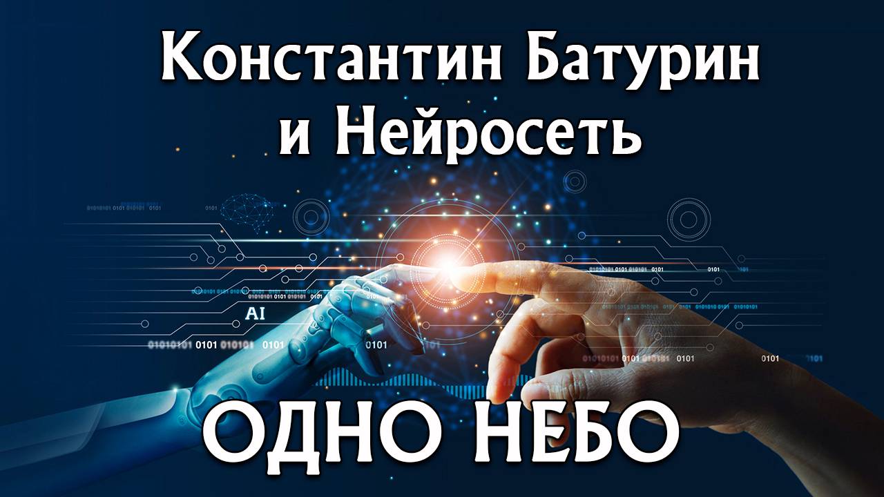 ОДНО НЕБО - Константин Батурин и Нейросеть