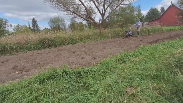 Уборка картофеля 7 сентября 2025г, ч.4. Послеуборочная обработка