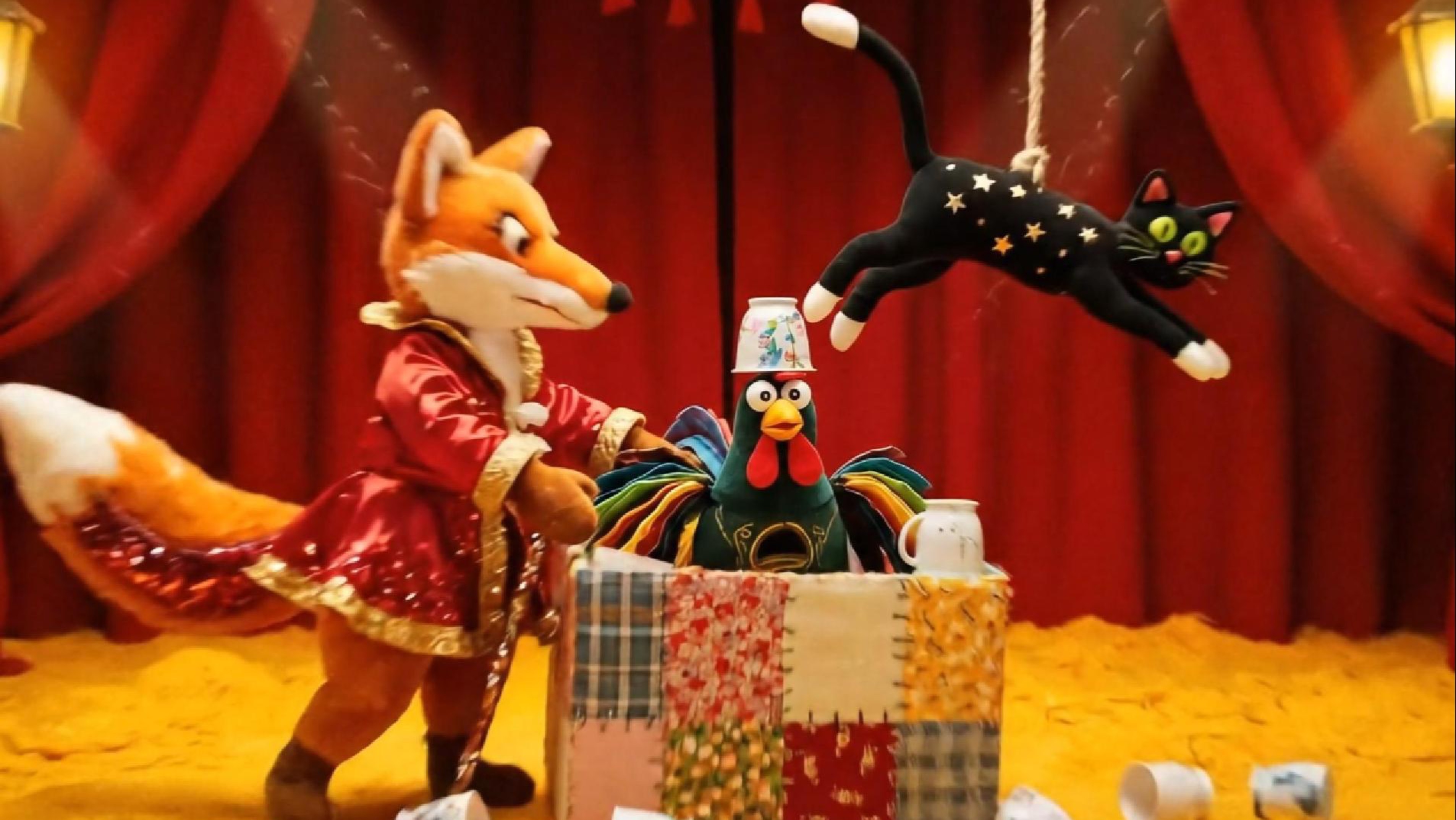 🎪 Кот, Петух и Лиса | Цирковая погоня