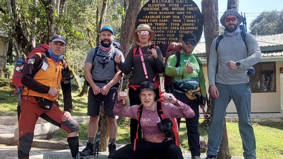 Новая группа Клуба 7 Вершин начала свой поход к вершине Килиманджаро по маршруту Мачаме