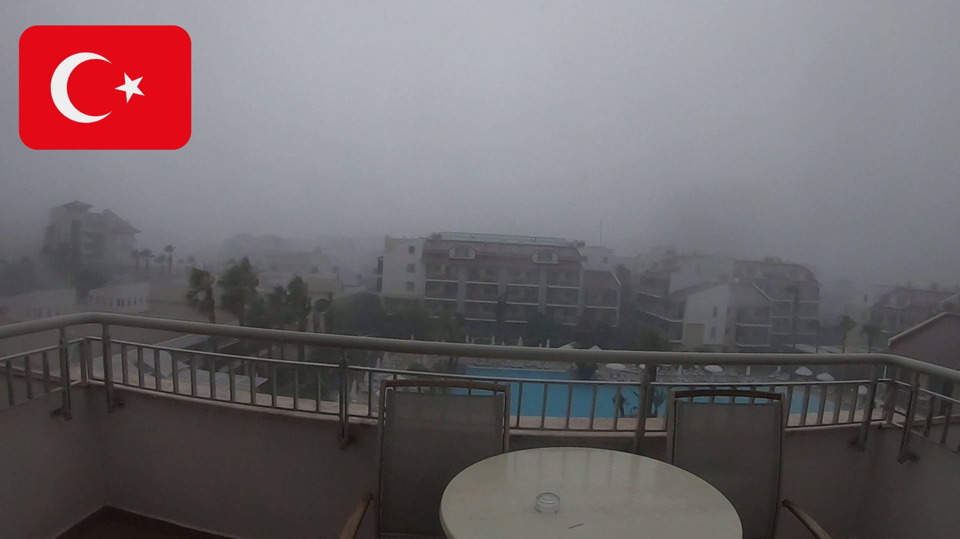 #11 Ураган, гроза, ливень в Турции. Эвренсеки. 7 августа 2021