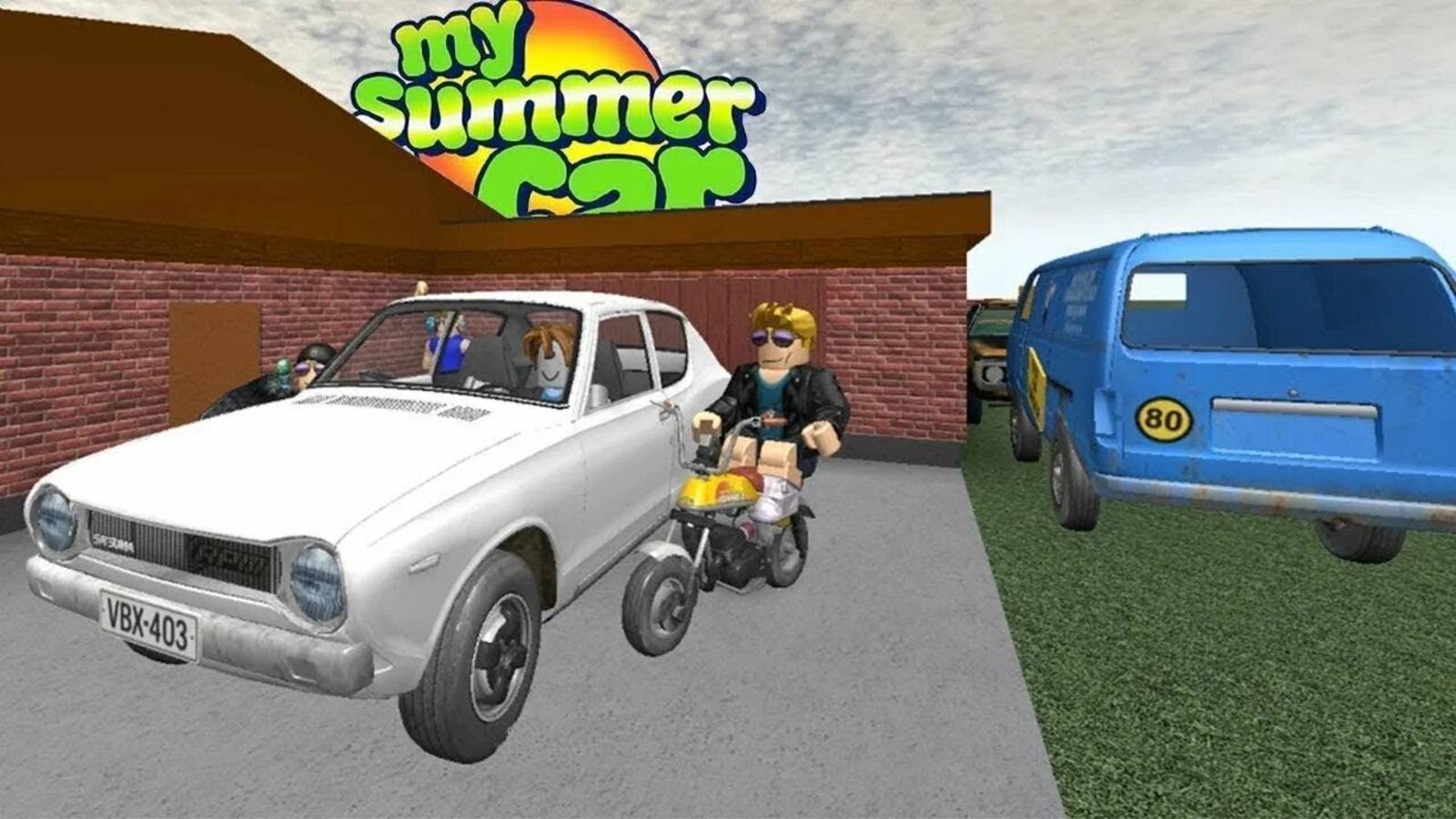 Собрал пол машины, самостоятельно. @ My Summer Car