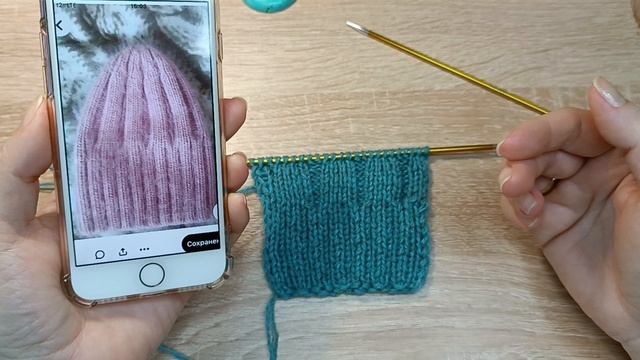 ПРОДОЛЖАЮ РУБРИКУ  #СВЯЖЕМ ВМЕСТЕ СО МНОЙ# Женскую шапку ОСЕНЬ-ВЕСНА