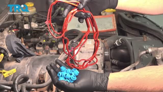 103. Как заменить комплект прокладок клапанной крышки двигателя 4.7 на Jeep WJ (1999 - 2004)