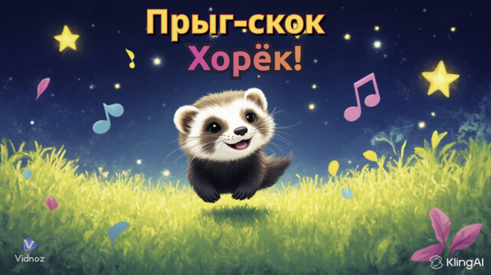 «Прыг-скок хорёк и другие песенки для малышей!» — на английском 🎵👶